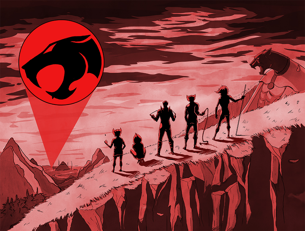 Call of Thundera – Thundercats – Attiba Royster Illustration and Design Call of Thundera – Thundercats – Attiba Royster Illustration and Design