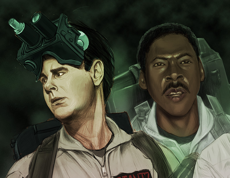 Who You Gonna Call? Art Print – Attiba Royster Illustration and Design Who You Gonna Call? Art Print – Attiba Royster Illustration and Design